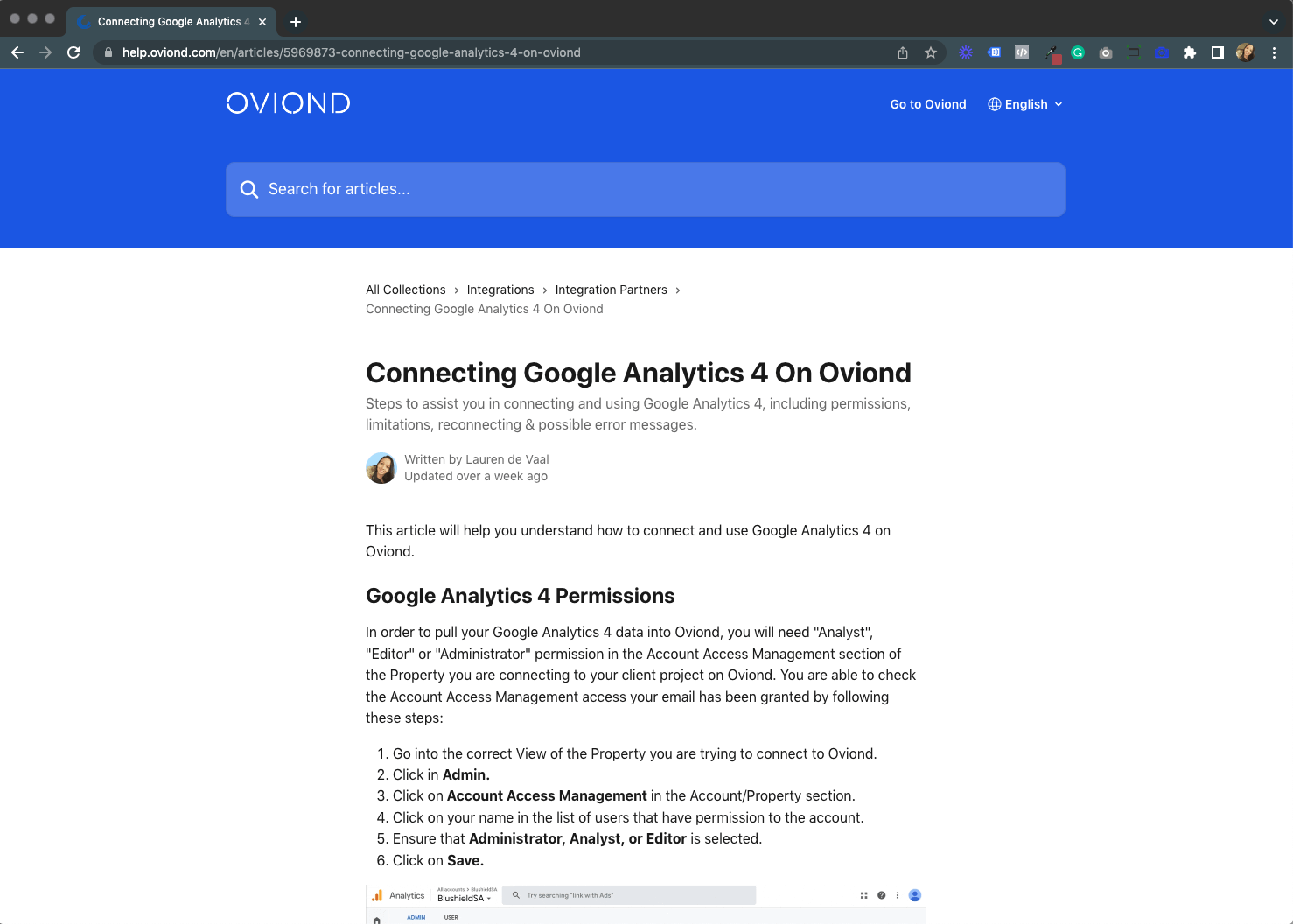 Google Analytics 4 Digital Marketing Reporting - Oviond