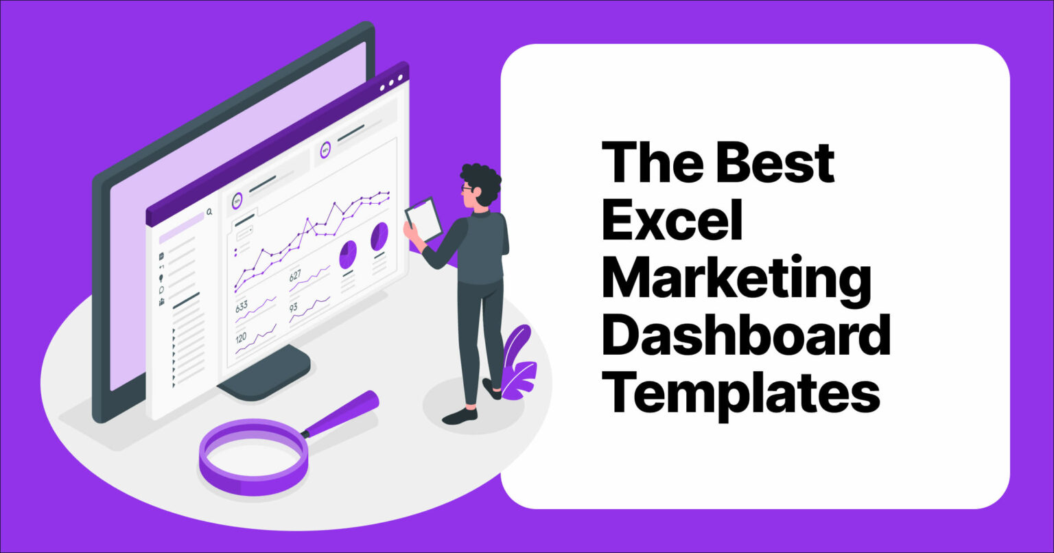 The Best Excel Marketing Dashboard Templates - Oviond
